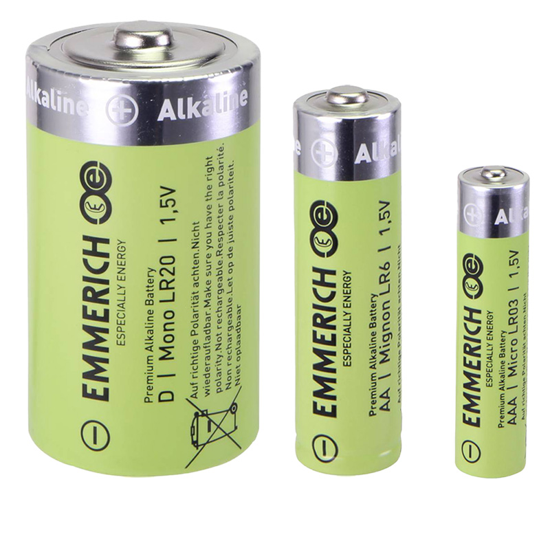 Industrial Alkali-Mangan Batterien 1,5 V, grün A | grün | Mono LR20 (18 ...