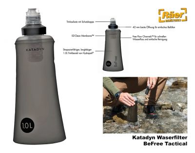 Katadyn BeFree Tactical Wasserfilter A | 670341-08-000