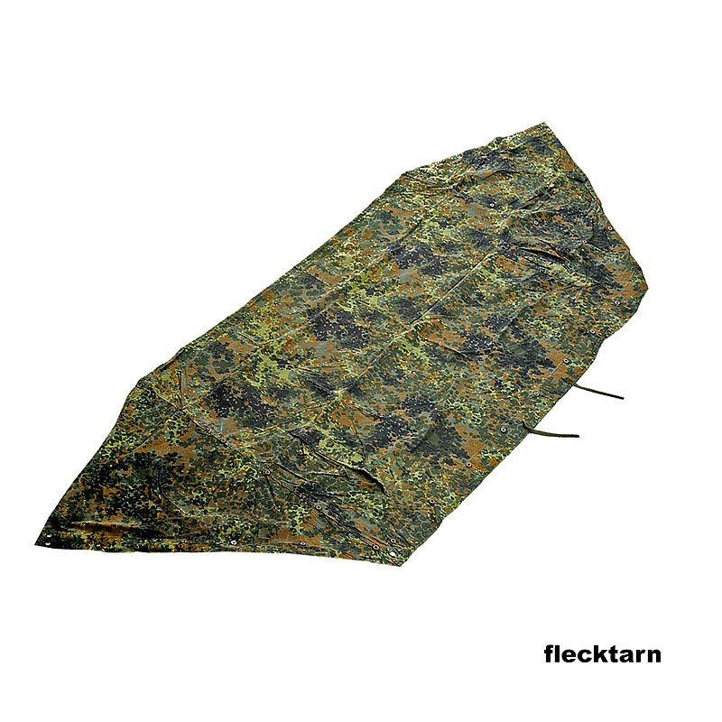 BW Zeltbahn f. Zweimannzelt B | 000 | BW-flecktarn | 460400-22-000