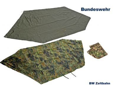 Bundeswehr Zeltbahnen, Zeltplanen kaufen | Räer BW & Outdoor