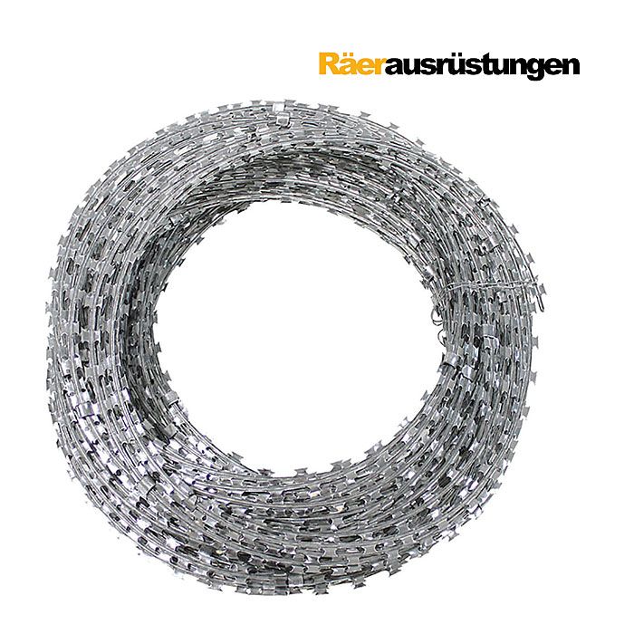 Natodraht verzinkt (Stacheldraht; S-Draht), 50m A | 679750-95-050