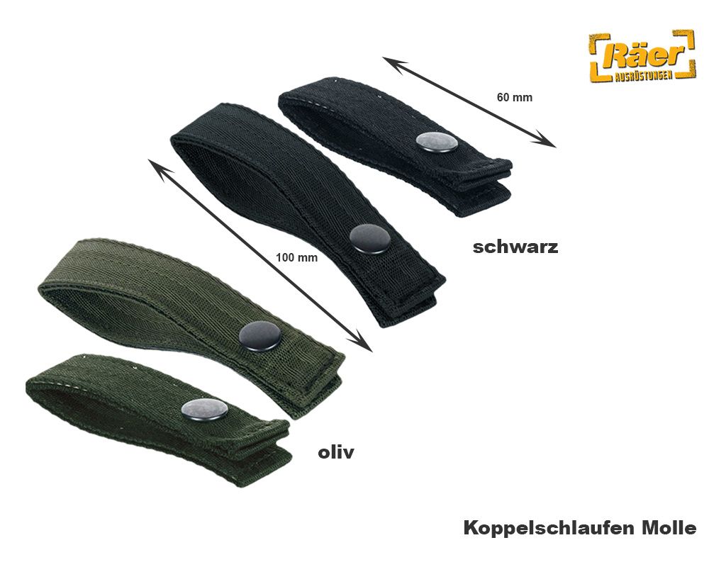 Bundeswehr Koppelschlaufen, Keeper kaufen | Räer BW & Outdoor