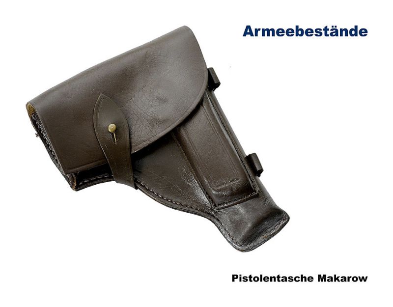 Russische Pistolentasche, Makarow 7,65, Leder A/B | 54891-00-000