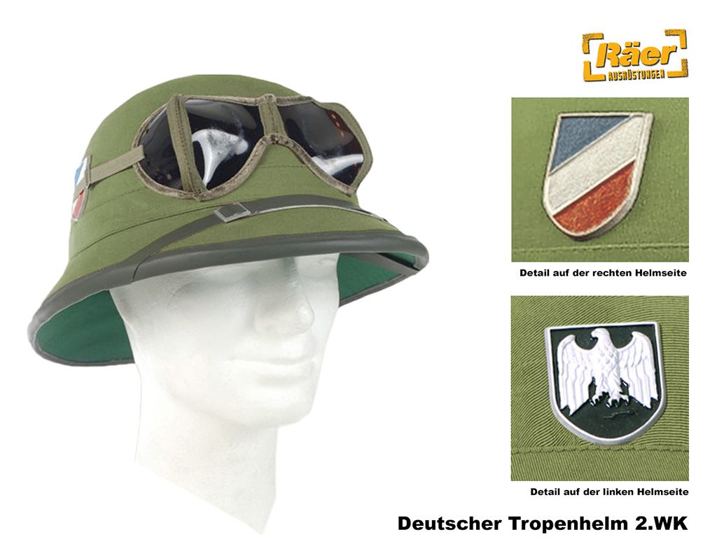 Tropenhelme, Zivilhelme; Helmmodelle kaufen | Räer BW & Outdoor