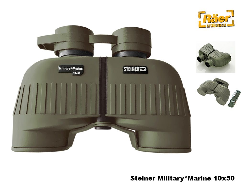 Steiner Fernglas DF Military+Marine 10x50 A | oliv | - Fernglas 10 ...