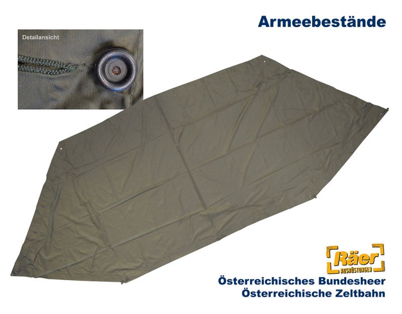 Bundeswehr Zeltbahnen, Zeltplanen kaufen | Räer BW & Outdoor
