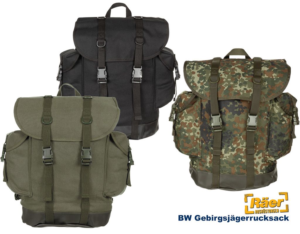 Bundeswehr Rucksäcke kaufen | Räer BW & Outdoor